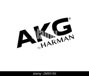 AKG company, Logo, White background Stock Photo - Alamy