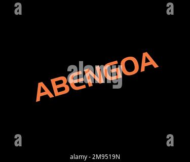 Abengoa Solar, Logo, Black background Stock Photo - Alamy
