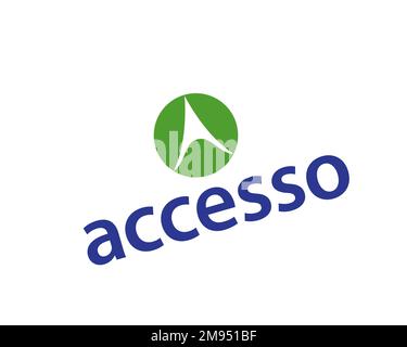 Accesso, Logo, White background Stock Photo - Alamy
