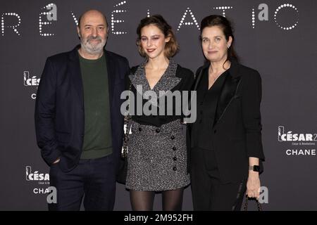 Marion Barbeau and Emmanuelle Devos attend the Cesar - Revelations 2023 ...