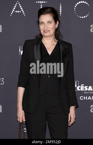 Emmanuelle Devos attends the Cesar - Revelations 2023 at the Trianon ...