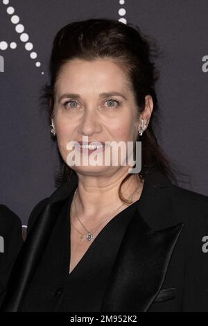 Emmanuelle Devos attends the Cesar - Revelations 2023 at the Trianon ...