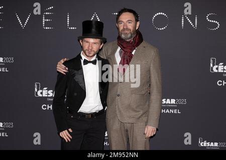 Dimitri Dore and Jonathan Capdevielle attend the Cesar - Revelations ...