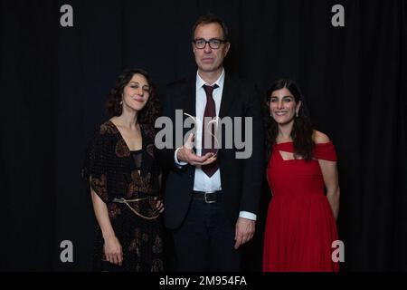 Zar Amir Ebrahimi and Mina Kavani attending the Photocall of 28th ...