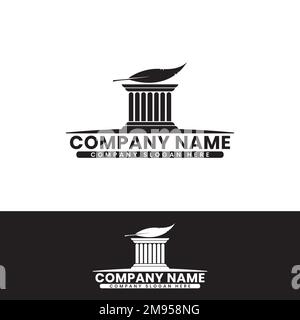 Attorney and court prosecutor logo, simple and bold suitable for ...