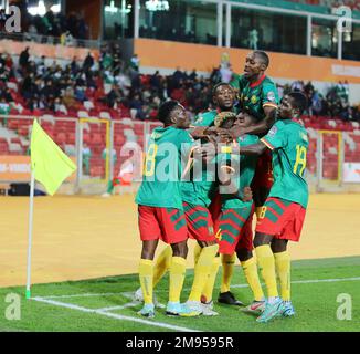 Cameroon beat Congo (1-0) during the opening match of group E of the ...