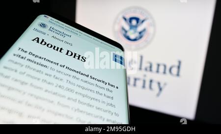 U.S. Department of Homeland Security (DHS) Secretary Kristi Noem signs ...