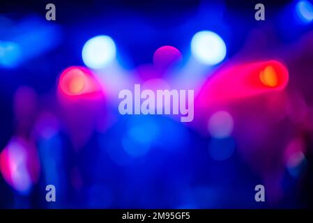 Bright light spots abstract bokeh blurred texture background Stock ...