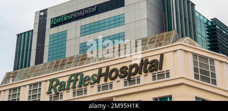 Raffles Hospital in Singapore Stock Photo - Alamy