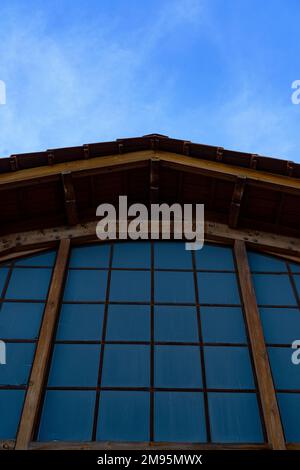 La Nau Gaudí de Mataró, Barcelona, Spain. former industrial building ...
