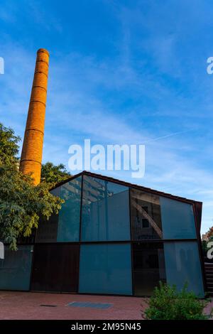 La Nau Gaudí de Mataró, Barcelona, Spain. former industrial building ...