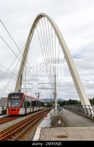 Bergen tram 2 Stock Photo - Alamy