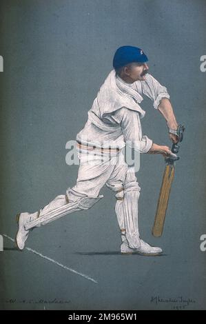LANCASHIRE CRICKET: Archie MACLAREN- Batsman- Harrow; High score 424 ...