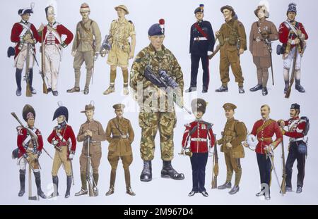 The Royal Regiment of Fusiliers, formed in 1968 from the Royal ...