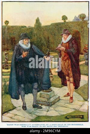 Sir Francis Bacon (1561-1626), English philosopher, and also Baron ...