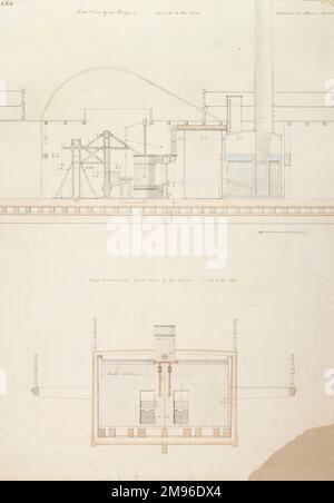 Cross section of the boilers Stock Photo - Alamy