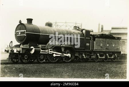 Locomotive no 251 4-4-2 Atlantic express Stock Photo - Alamy