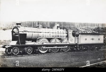 Caledonian Railway 4-6-0 steam locomotive 903 'Cardean' Stock Photo - Alamy