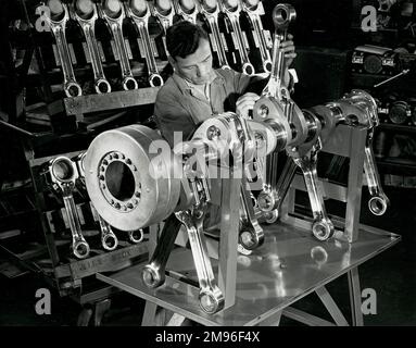 Deltic engine assembly Stock Photo - Alamy