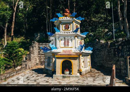 TA CU, PHAN THIET, VIETNAM - MARCH 7, 2017: Landmarks in Linh Son ...
