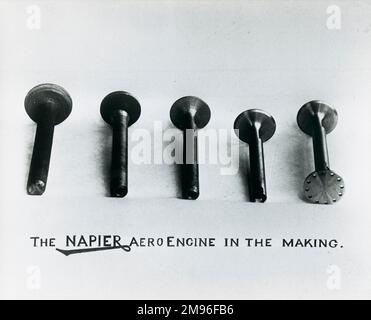 The Napier aero engine in the making Stock Photo - Alamy