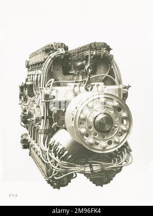 Napier Halford Dagger III engine Stock Photo - Alamy