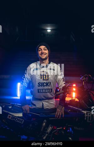 David Rinaldo posing in a photo session Stock Photo - Alamy