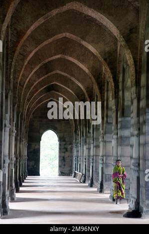 India, West Bengal, Gour: Baradwari ('Golden') Mosque (1526 AD Stock ...