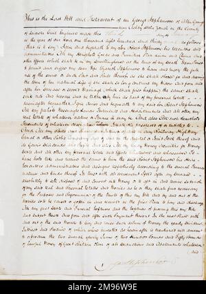 George Stephenson?s letters Stock Photo - Alamy
