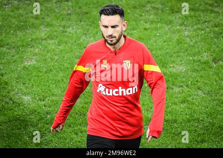 Adrien Thomasson of Lens during the French championship Ligue 1 ...