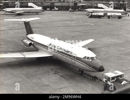 BAC One-Eleven 201AC, G-ASTJ, of British Caledonian Stock Photo - Alamy