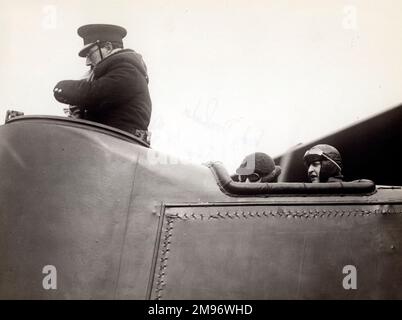 Lady Drogheda, ‘The Flying Countess’ (rear) and Air Commodore Edward ...