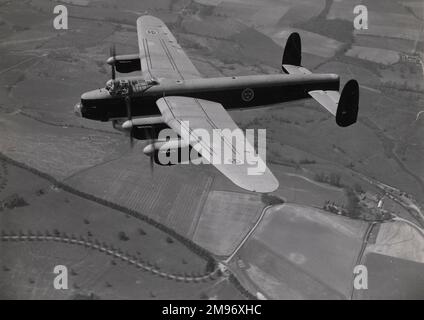 Avro Lancaster, 80001, engine test bed for the Swedish Dovern turbojet ...