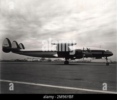 The first Lockheed Model 1049 Super Constellation, N67900, alongside a ...