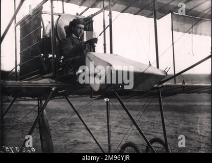 A 21-year-old Thomas Octave Murdoch Sopwith, 1888-1989, in his Howard ...