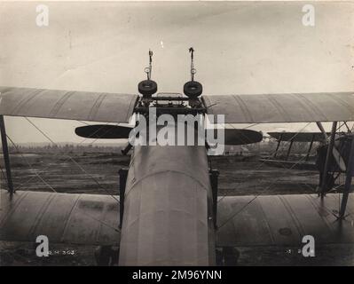 Sopwith 5F1 Dolphin. 15 February 1918. Two fixed Vickers machine guns ...