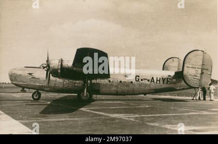 Consolidated Liberator II, G-AHYF, of BOAC Stock Photo - Alamy