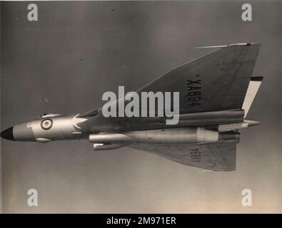 Avro Vulcan B1, XA894, used as an engine testbed for the Bristol ...