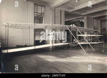 The original 1903 Wright Flyer on display in the Science Museum, London ...