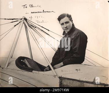 Gustav Hamel 1913 Stock Photo - Alamy