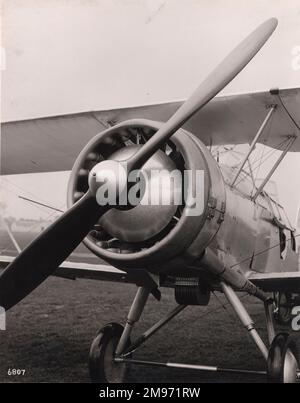 Hawker Hart, K3012, was fitted with a Bristol Perseus radial in a ...