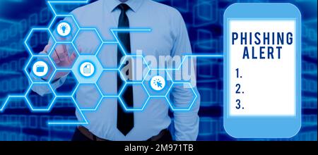 Inspiration showing sign Phishing Alert, Conceptual photo aware to ...