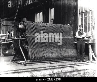 From 1891-1894 Hiram Maxim constructed in the grounds of Baldwyns Park ...