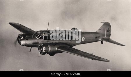 Avro Anson I first production prototype, K6152 Stock Photo - Alamy