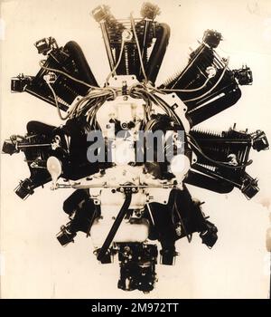 Warner Super Scarab seven-cylinder, 145hp, air-cooled radial (front ...