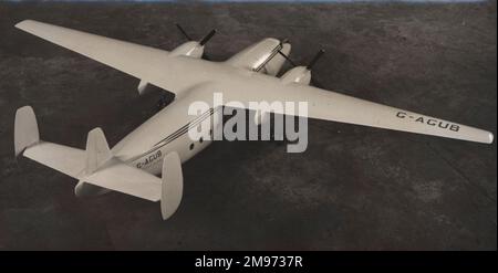 Model of an unbuilt project for a freighter version of the Airspeed ...