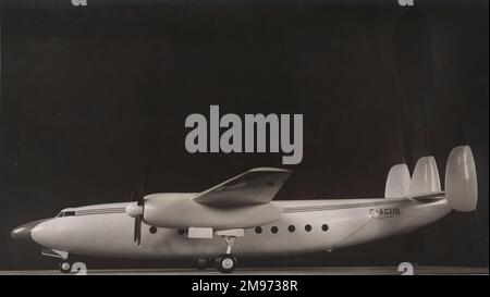 Model of an unbuilt project for a freighter version of the Airspeed ...