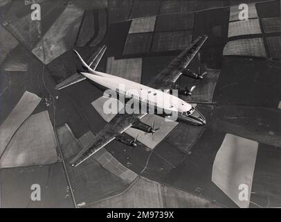 Vickers Viscount 701, G-AMOG, Robert Falcon Scott, of BEA Stock Photo ...