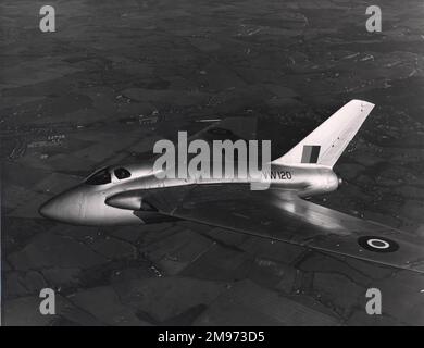 The third de Havilland DH108, VW120, set a new international speed ...