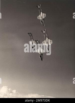 de Havilland DH115 Vampire Trainer T55, 333, was delivered to the Iraqi ...